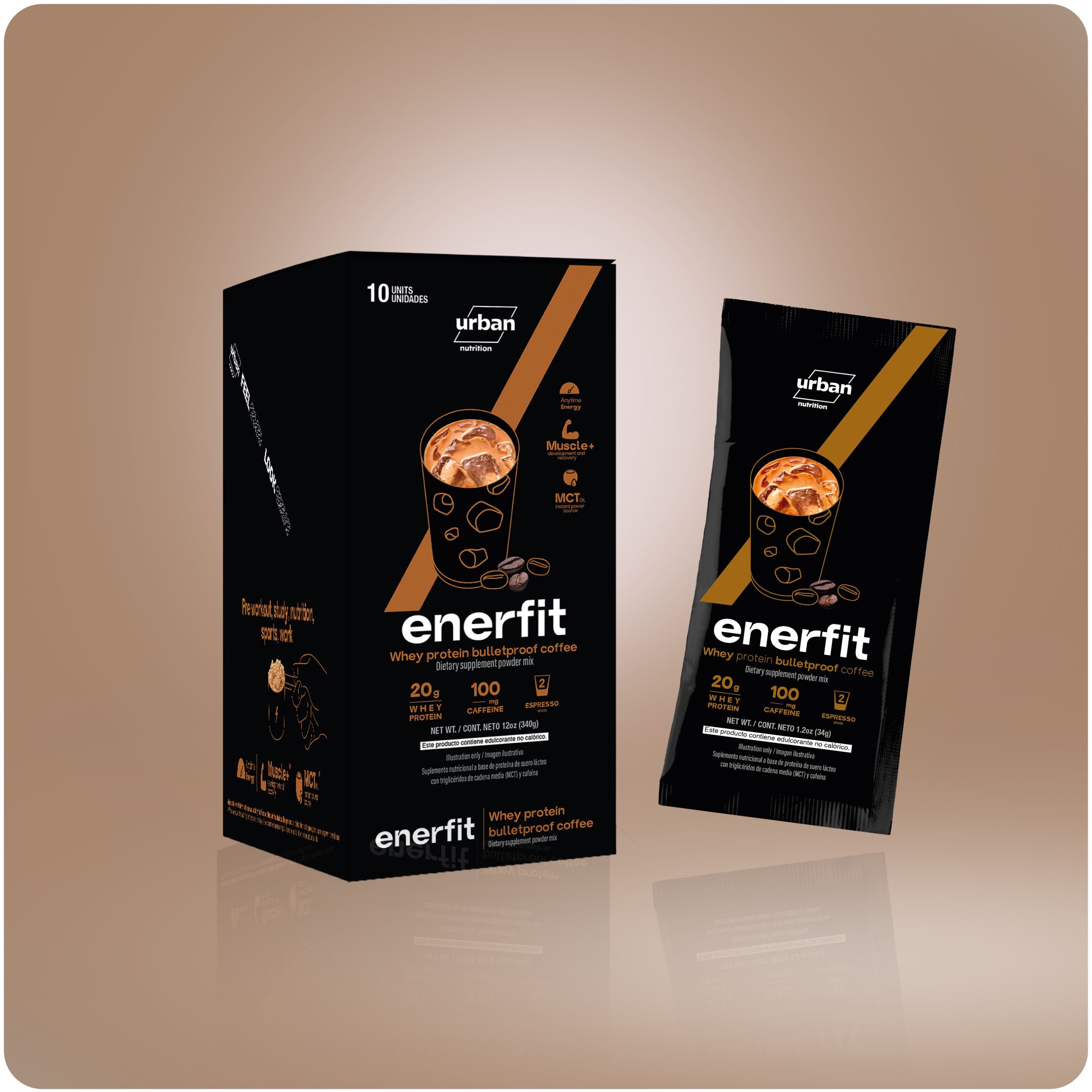 Enerfit Caja Sachets (x10 - Urban Nutrition®