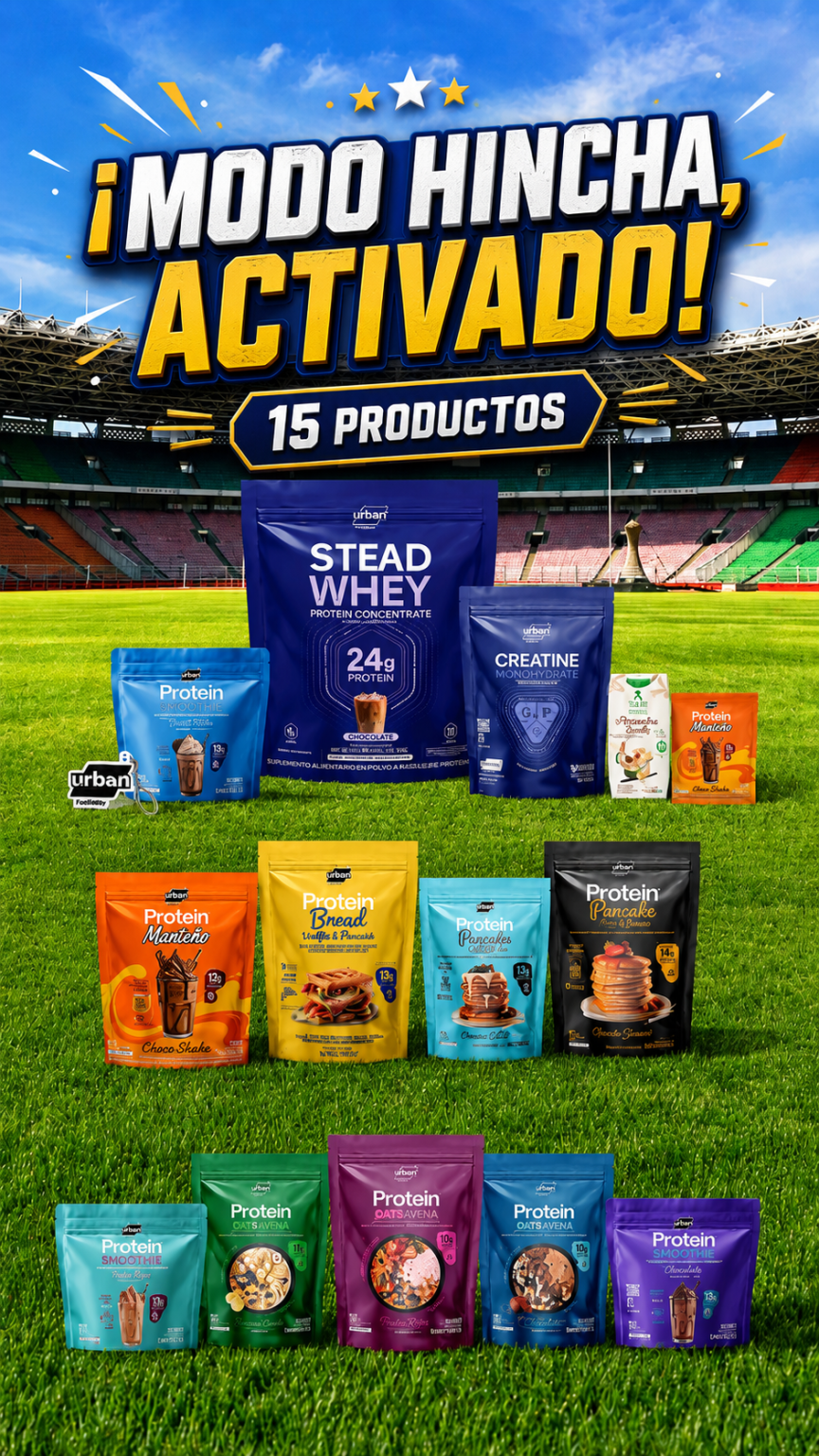 Pack Modo Hincha - Urban Nutrition®